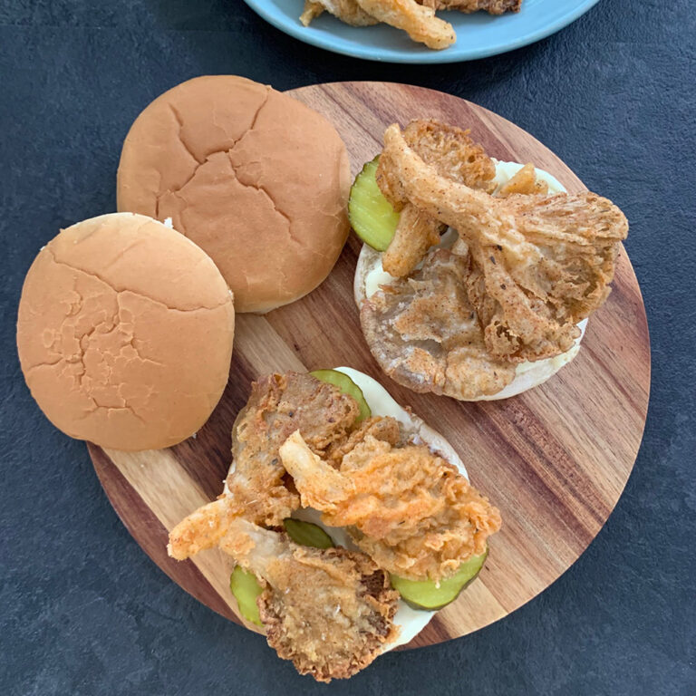 Wat eet je dan wel? - Fried chicken van oesterzwammen - TikTok ...